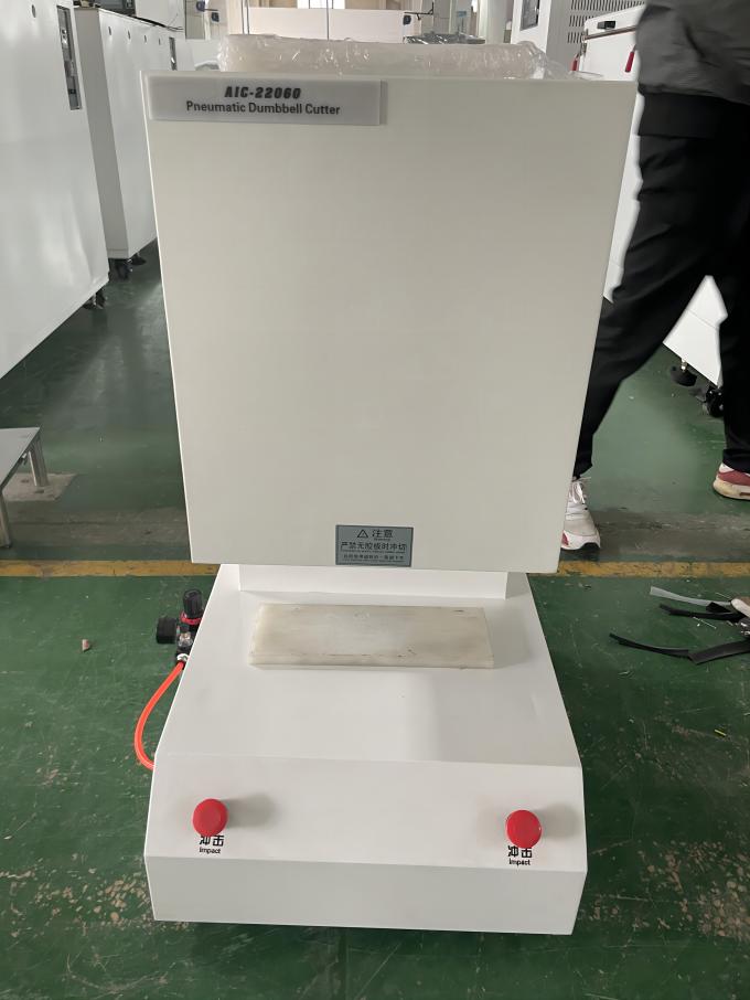 Manual Dumbbell Shape Die Sample Cutter with Two Standard Dies